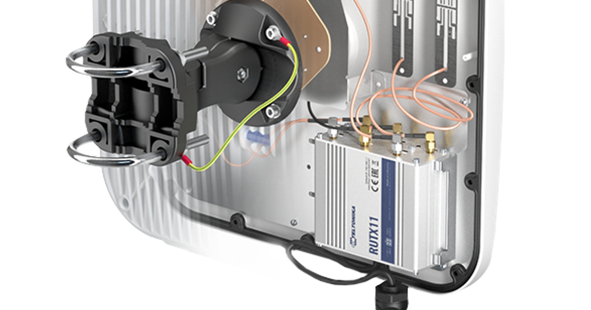QuMax XR All In - an LTE Antenna with IP67 enclosure for Teltonika RUT