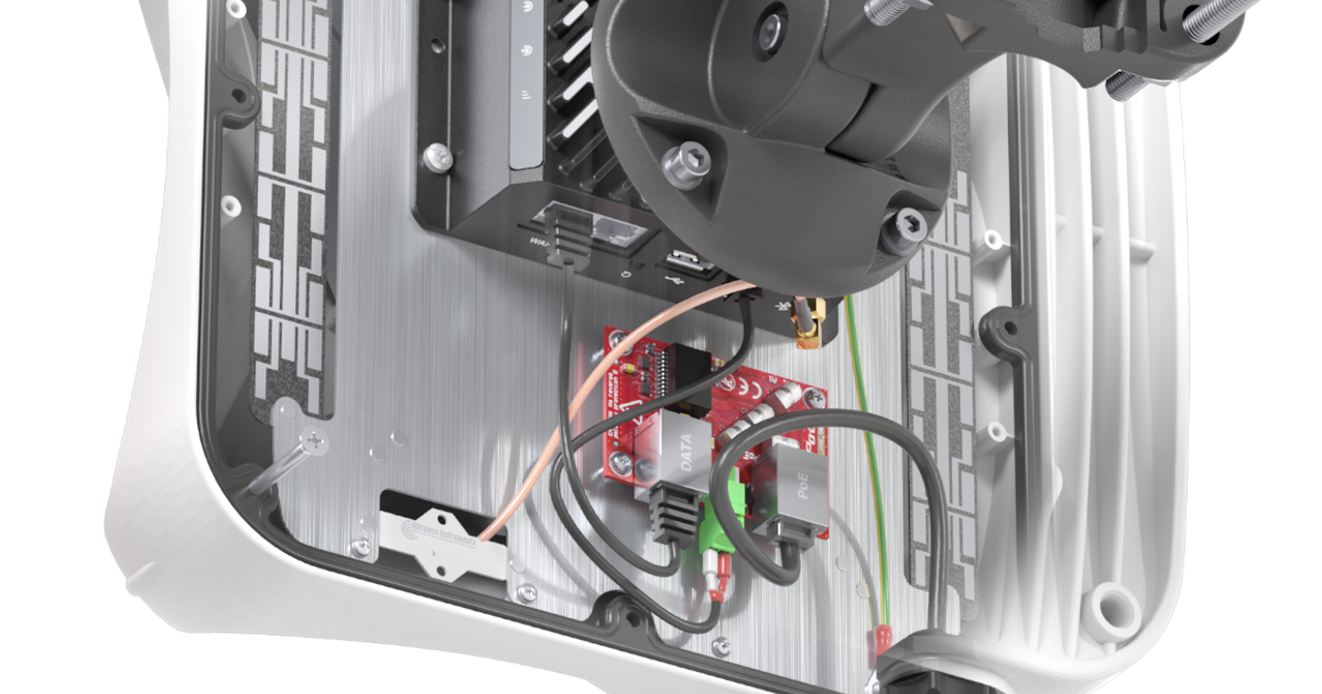 QuMax for Cradlepoint R920 - an directional 5G + Wi-Fi 6E antenna for ...