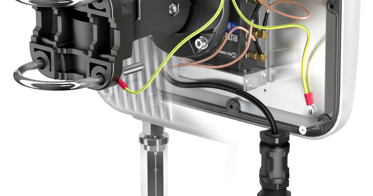 QuMax LTE Antenna with outdoor enclosure for Teltonika RUT260, RUT241 ...