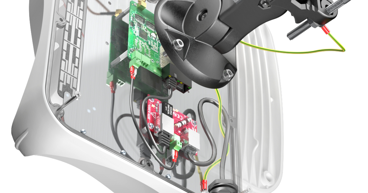 QuMax for RobustelR1511P - an directional 5G + Wi-Fi 6E antenna for ...