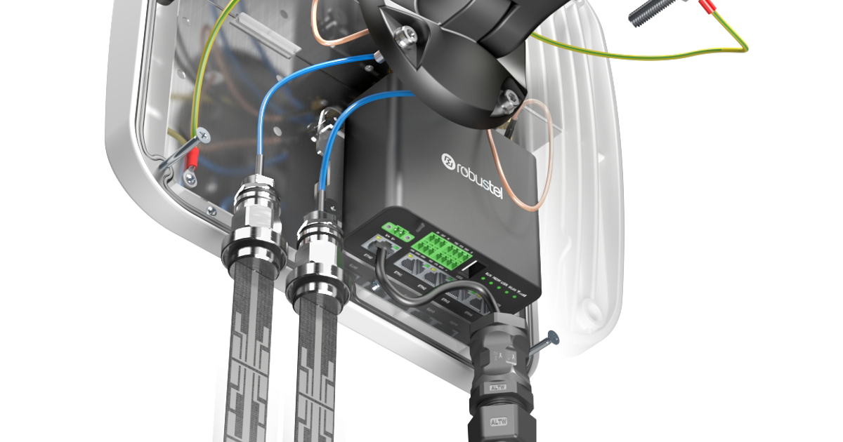 QuMax for Robustel R1520 - directional LTE antenna for Robustel R1520 ...