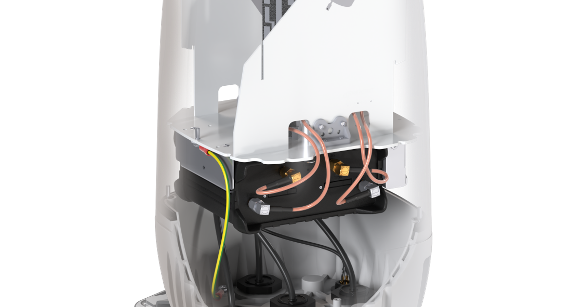 QuSpot omnidirectional 5G/LTE antenna for Teltonika RUT951 PoE+